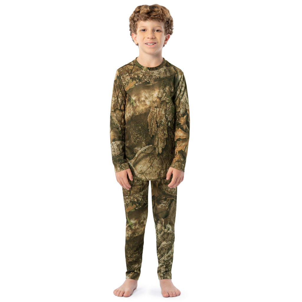 Youth Realtree APX Camo Thermal Set - Top and Pant – Indera Mills