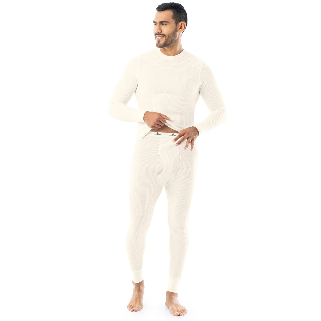 Men's Traditional Long John Set - Top and Pant – Indera Mills
